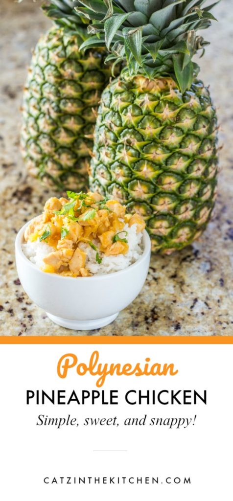 Polynesian Chicken - Catz in the Kitchen