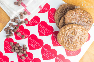 Espresso Chocolate Chip Brownie Cookies - Catz in the Kitchen
