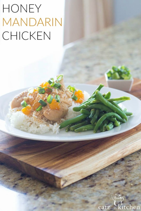 Honey Mandarin Chicken - Catz in the Kitchen