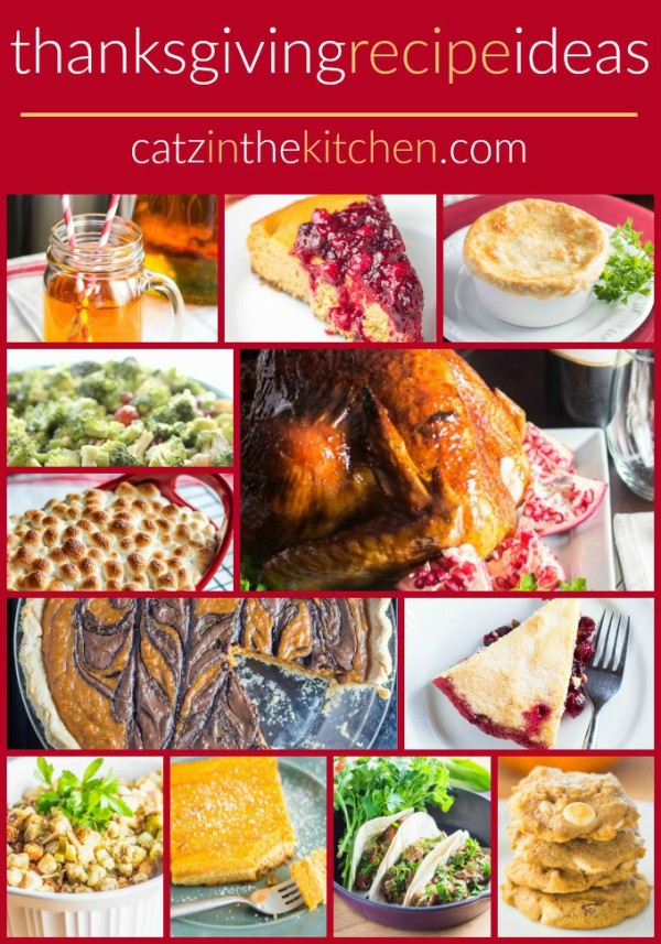 Thanksgiving Recipe Round Up - Catz in the Kitchen