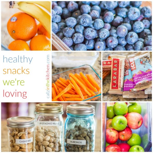 Healthy Snacks We're Loving - Catz in the Kitchen