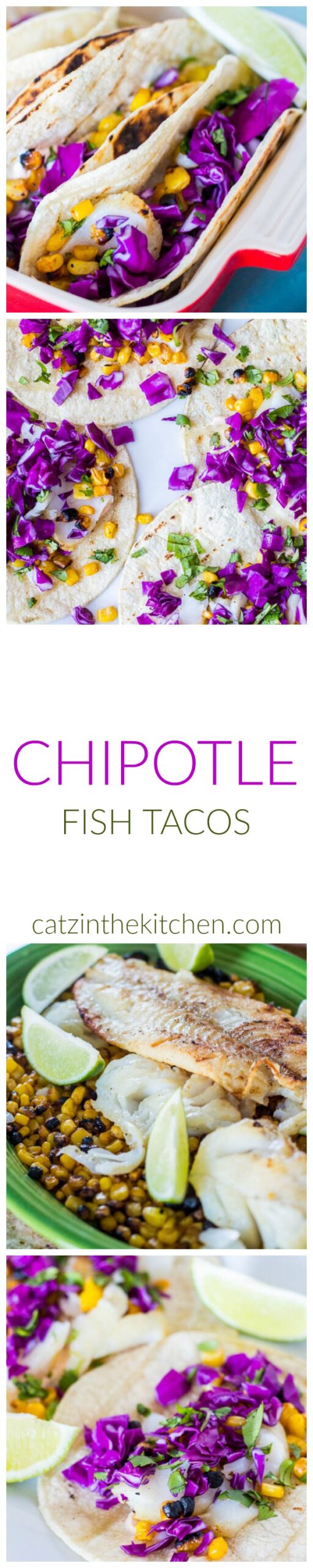 Chipotle Fish Tacos - Catz in the Kitchen