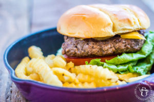 Indoor Classic Cheeseburger - Catz in the Kitchen