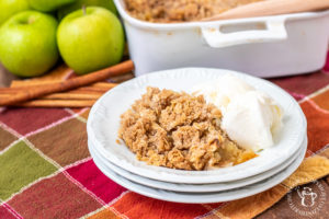Annie's Apple Crisp - Catz in the Kitchen