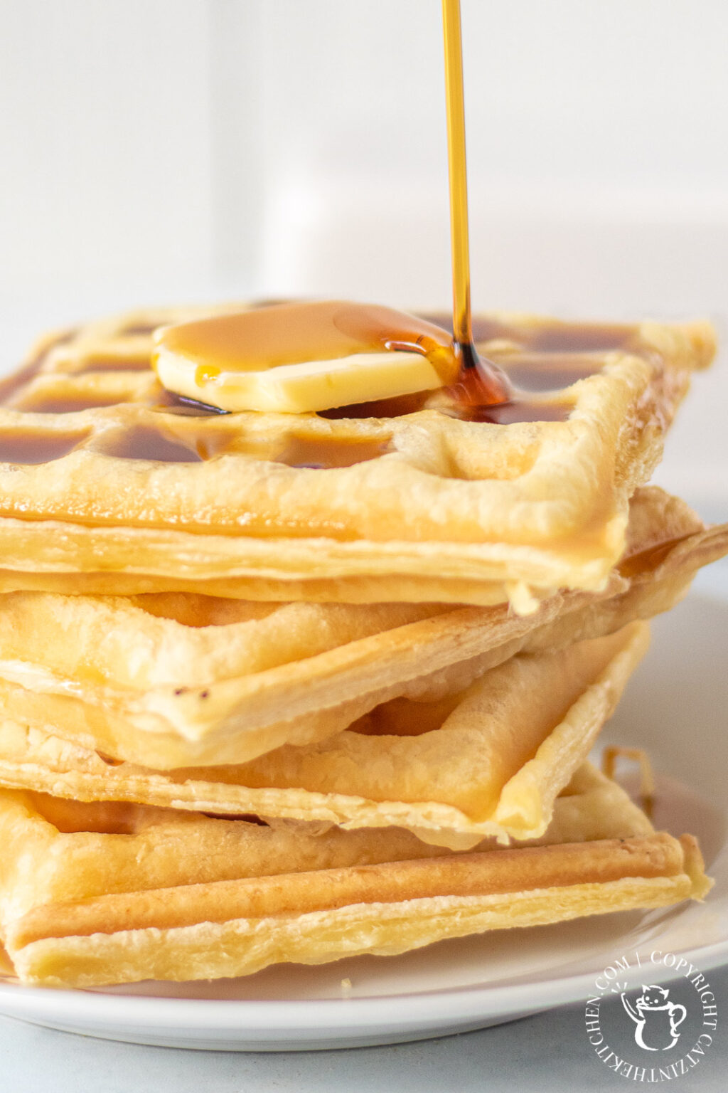 Puff Pastry Waffles - Catz in the Kitchen