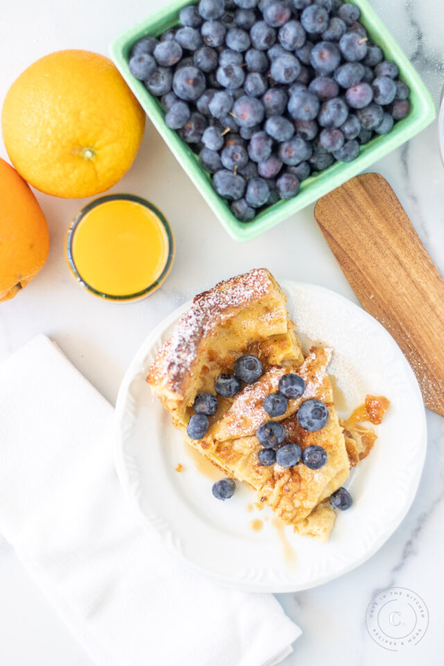 Dutch Baby with Sweet Cream - Catz in the Kitchen