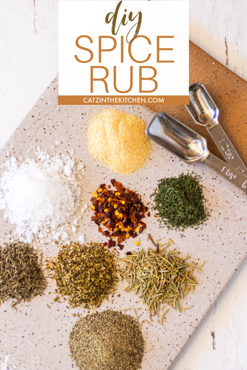 DIY Spice Rub - Catz in the Kitchen