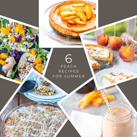 6 Peach Recipes for You to Enjoy this Summer - Catz in the Kitchen