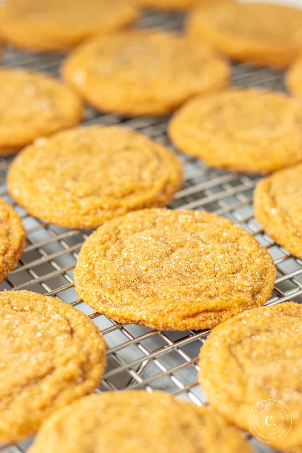 Molasses Cookies - Catz in the Kitchen